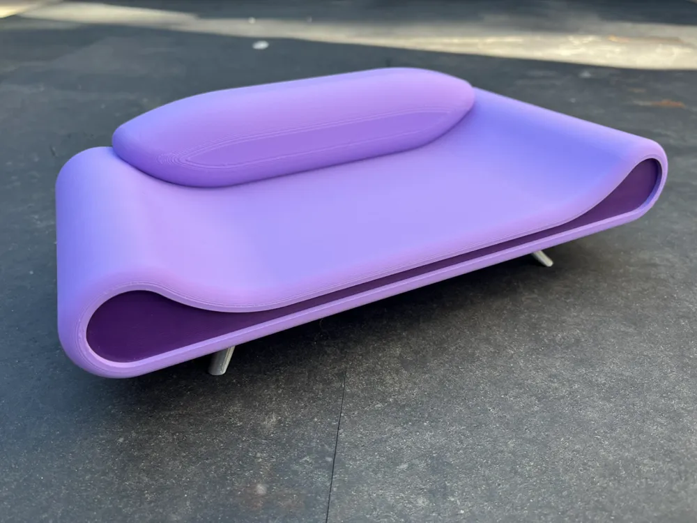 Blob Sofa by Dammi Design, 1980s - Free 3D Print Model - MakerWorld