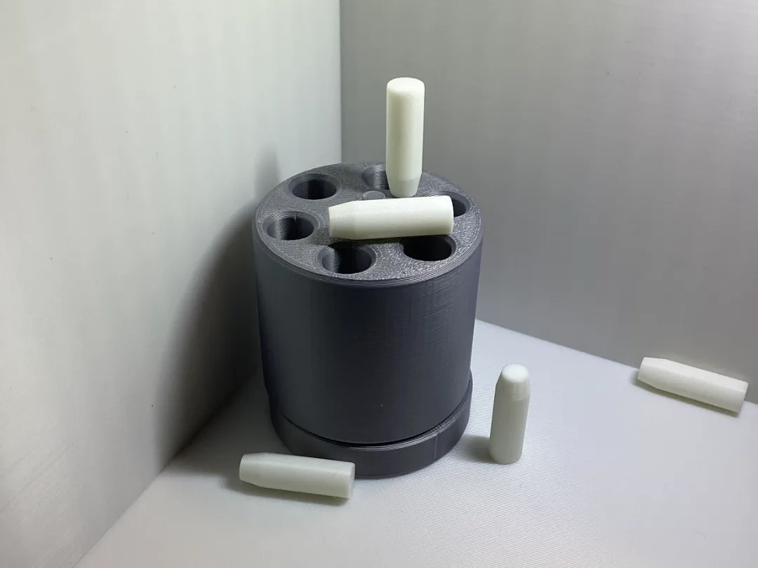 SPEED DROPPER - Revolver Styled Bullet Fidget Toy - Free 3D Print Model ...