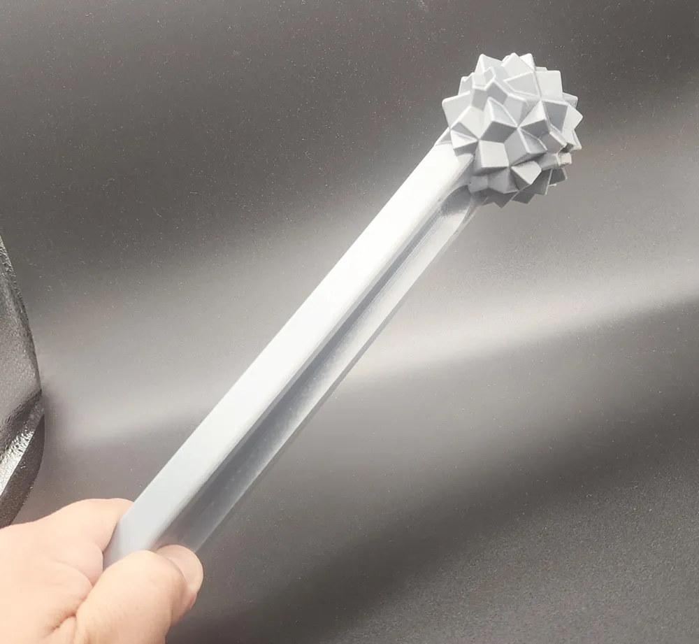 Morning Star Back Scratcher - No Supports by TripleGWorkshop - MakerWorld