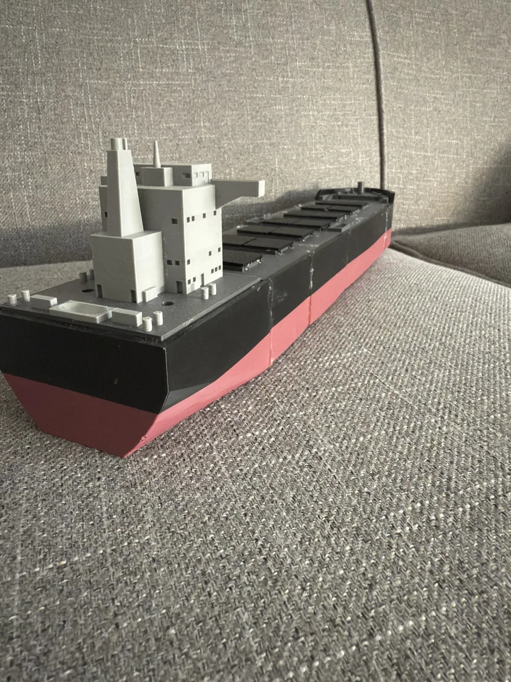 Sinking Cargo Ship - Free 3D Print Model - MakerWorld
