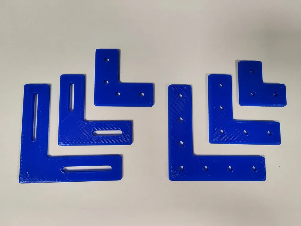 Heavy Duty L-Corner Brackets | M4 Set - Free 3D Print Model - MakerWorld