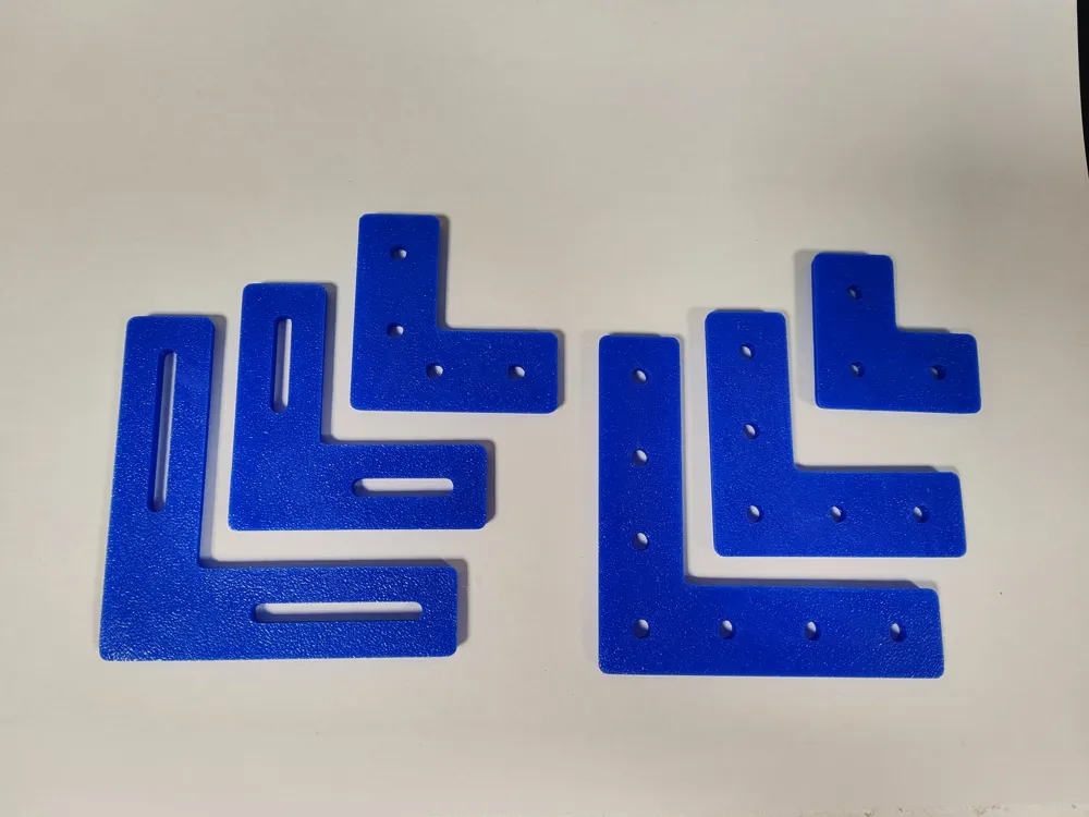 Heavy Duty L-Corner Brackets | M4 Set - Free 3D Print Model - MakerWorld