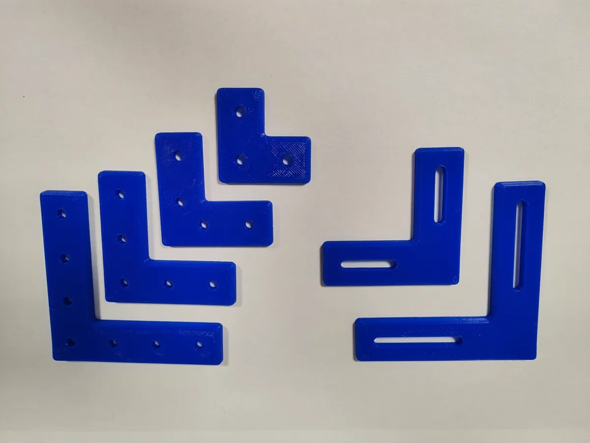 Heavy Duty L-Corner Brackets | M4 Set - Free 3D Print Model - MakerWorld