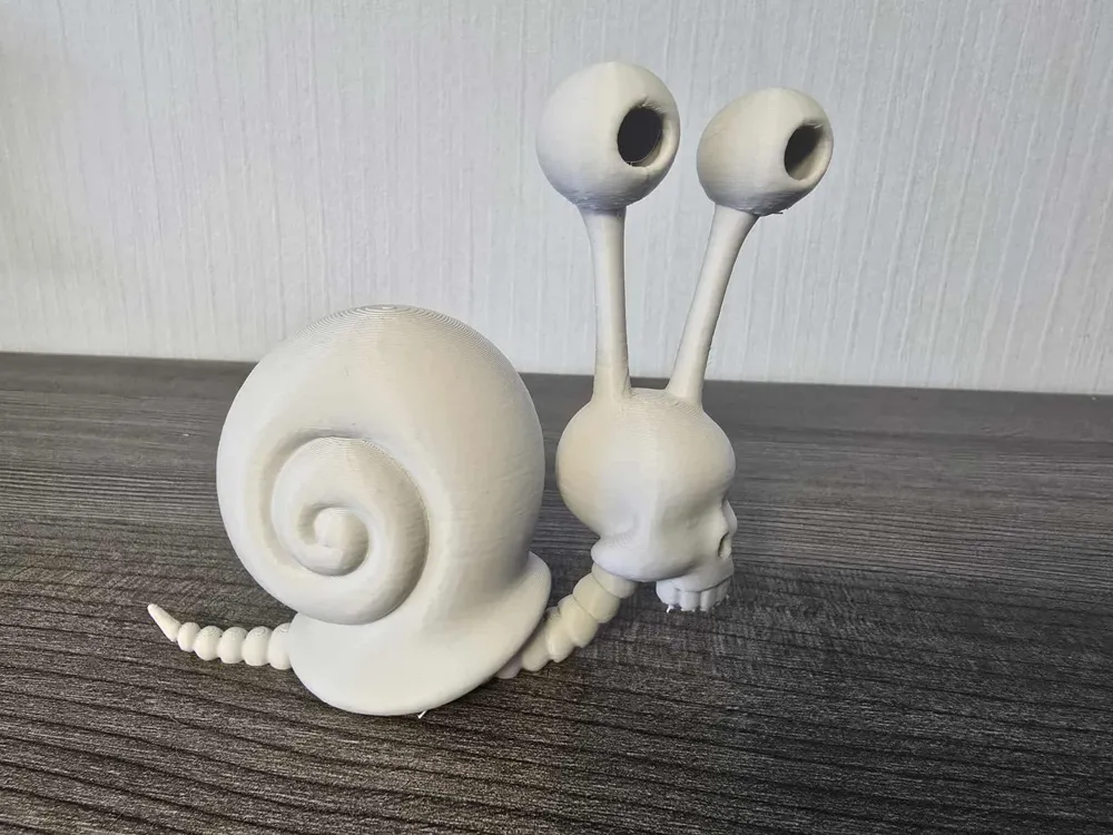 Dead Gary Skeleton * Spongebob ~11 cm * No AMS by HeiHei MakerWorld ...