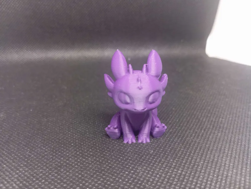 Night Fury How to Train Your Dragon Inspired Chibi - Free 3D Print ...