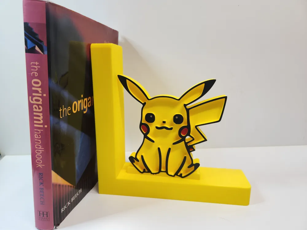 Pikachu Book Ends Set by Jamboodle - MakerWorld