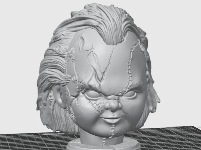 Chucky Headphone stand - Free 3D Print Model - MakerWorld