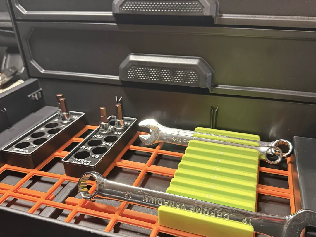Hyper Tough Stack Gridfinity Base 3Drawer Tool Box - Free 3D Print ...