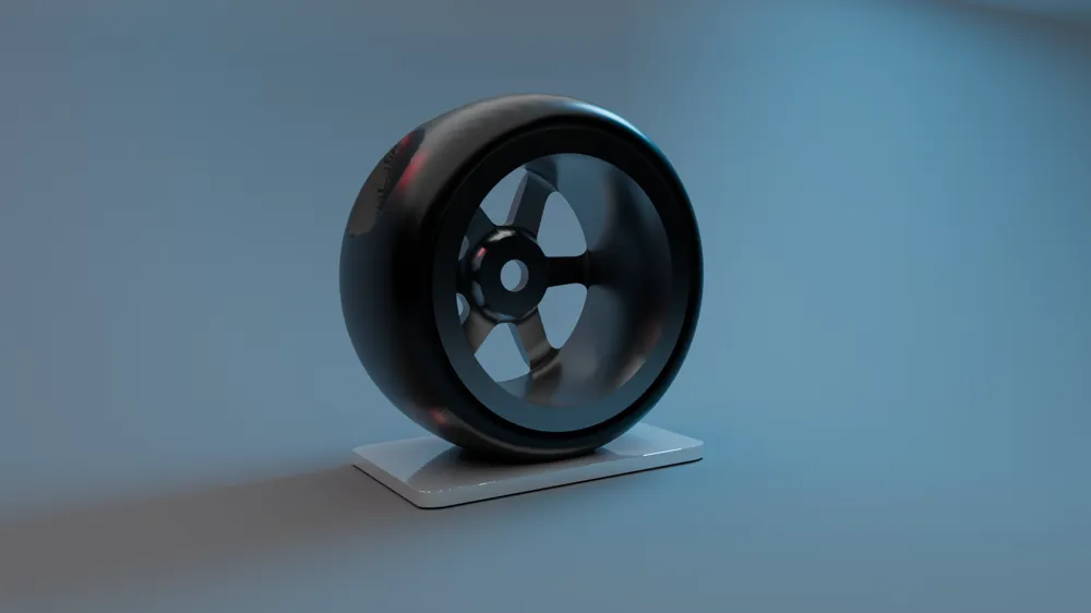 JDM Wheel PS5 Controller Holder - Free 3D Print Model - MakerWorld