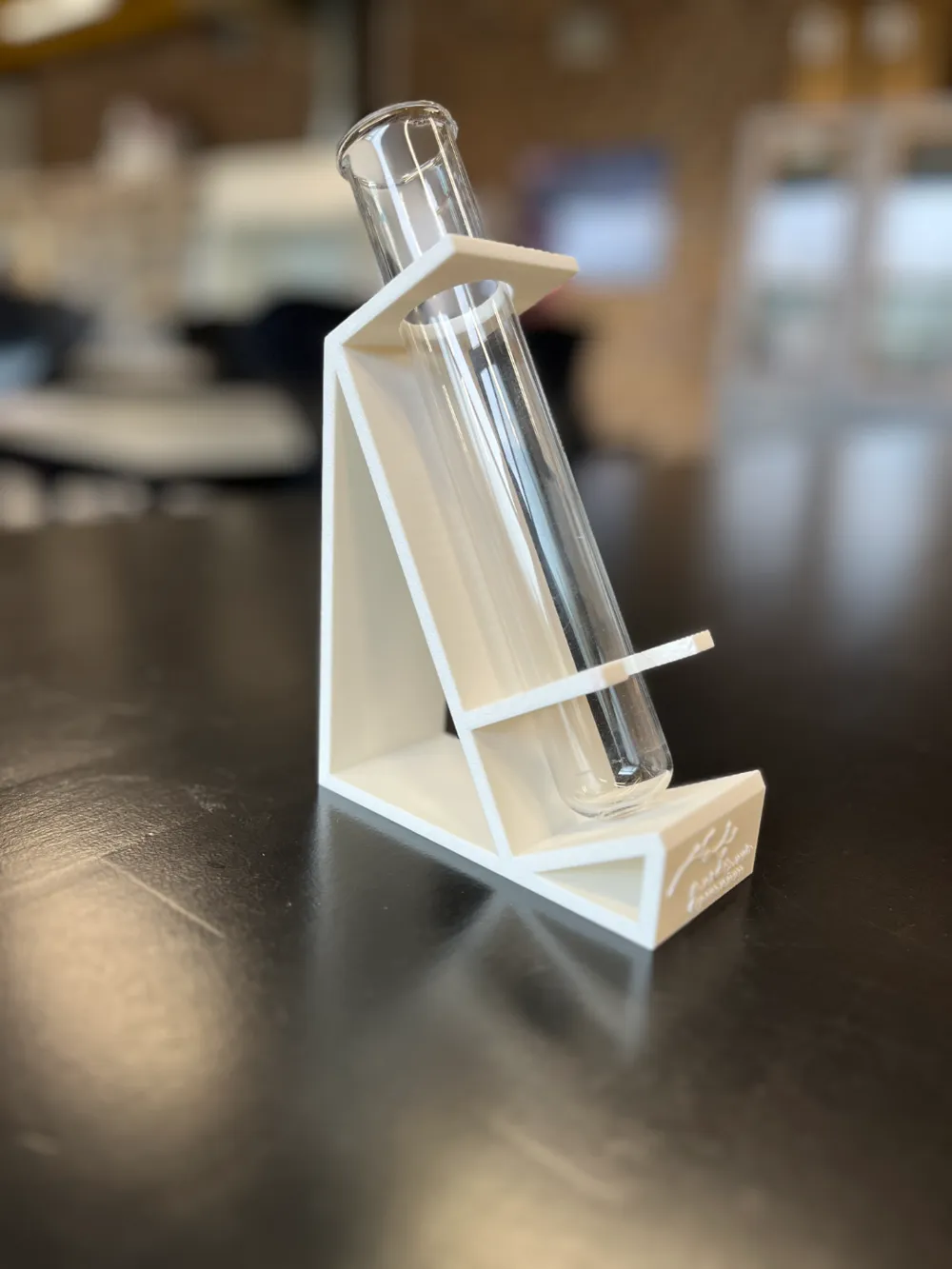 Large Test tube Single Rack Tilted by anderskr79 - MakerWorld