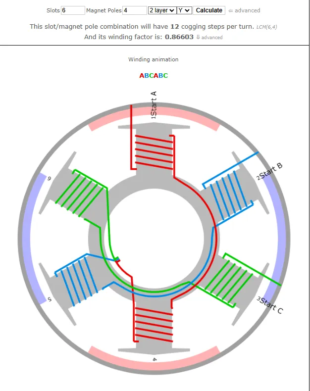 BLDC motor with 9 or 6 poles by Danail MakerWorld: Download Free 3D Models