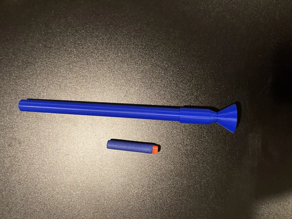 Nerf Dart Blowgun by Goofy 3D MakerWorld: Download Free 3D Models