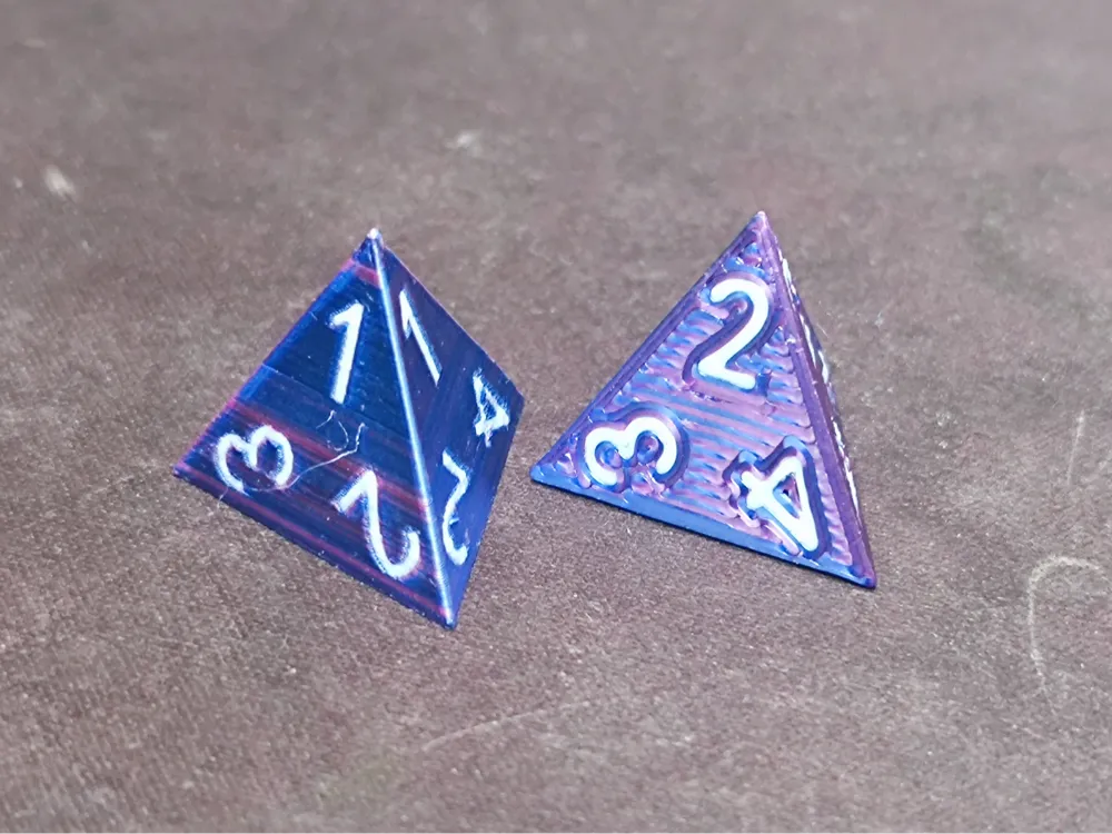 4D dice by H-555666 - MakerWorld