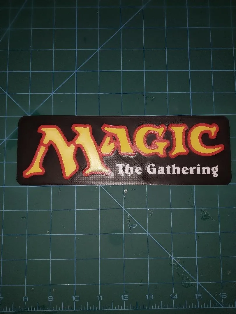 Magic the Gathering Simple Non LED sign Remixed by jbalicki10 ...