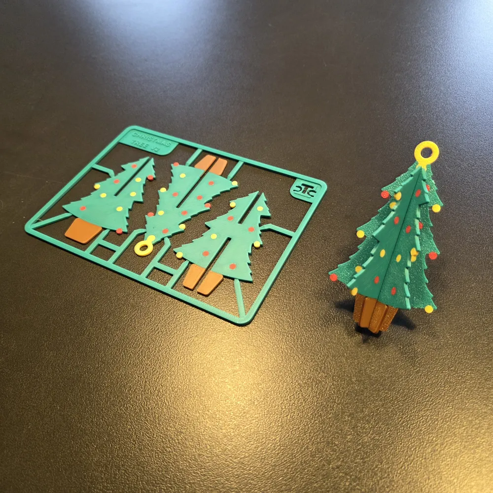Christmas Tree - Kit Card - Free 3D Print Model - MakerWorld
