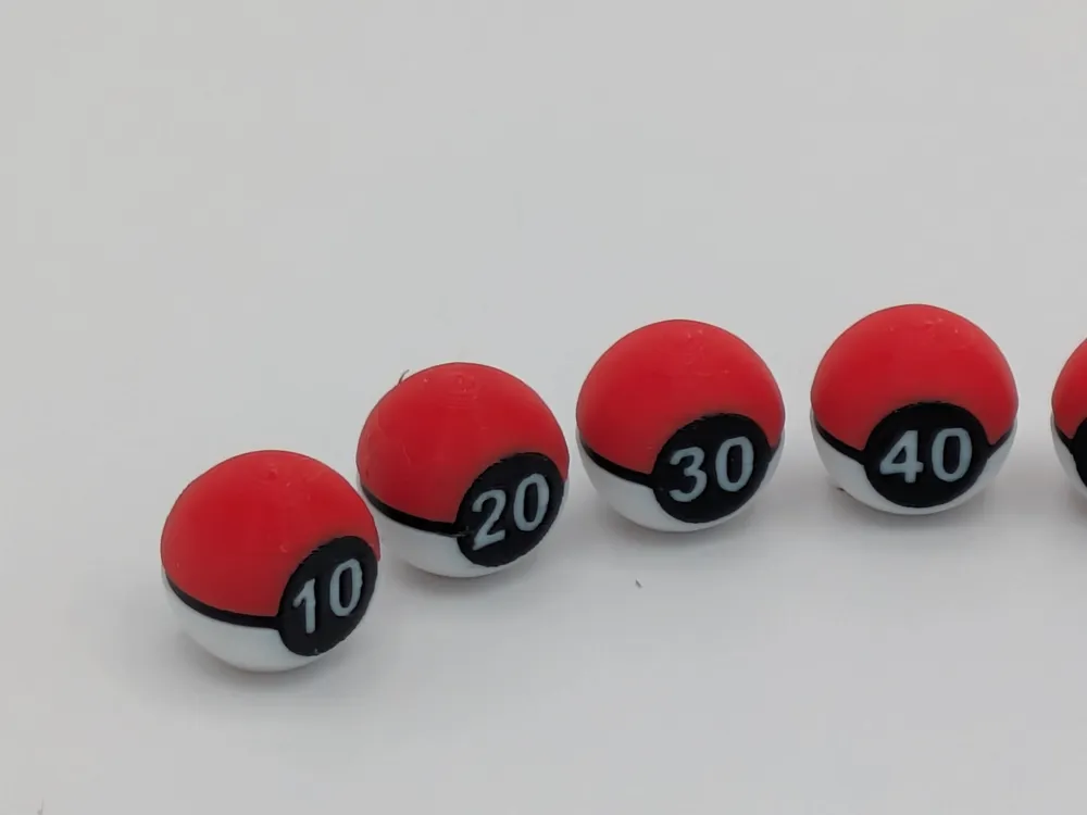 Pokemon Damage Counters by KtSlade MakerWorld: Download Free 3D Models