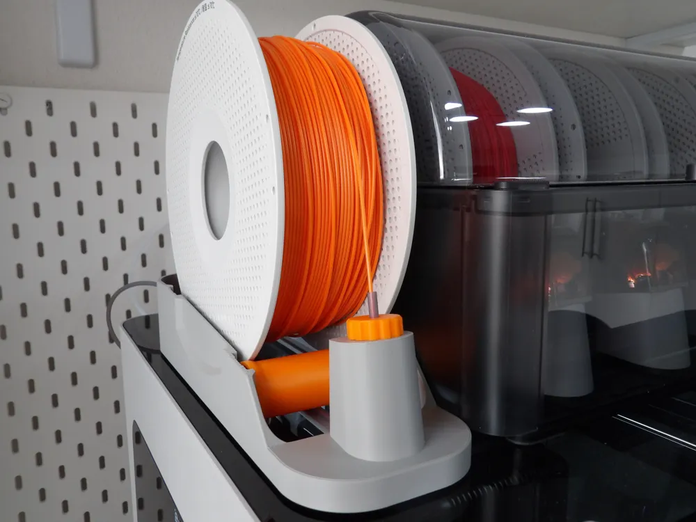 H2D Spool Roller with Rear PTFE Exit by IQELIX MakerWorld: Download ...