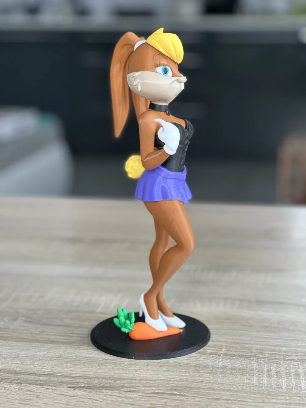 Lola Bunny (NO AMS) multi part - Free 3D Print Model - MakerWorld