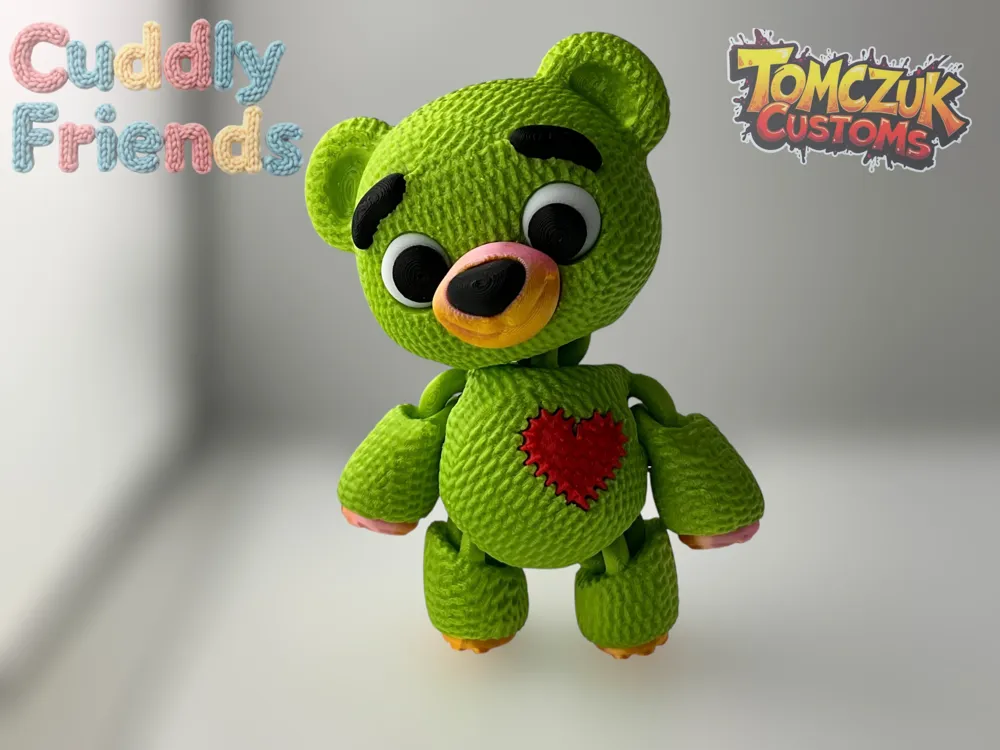 Cuddly Friends: Articulated Teddy Bear! by TomczukCustoms MakerWorld ...