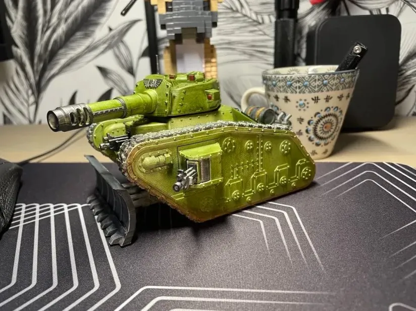 Leman Russ Imperial Guard 40k by Wargame Terrain Print MakerWorld ...