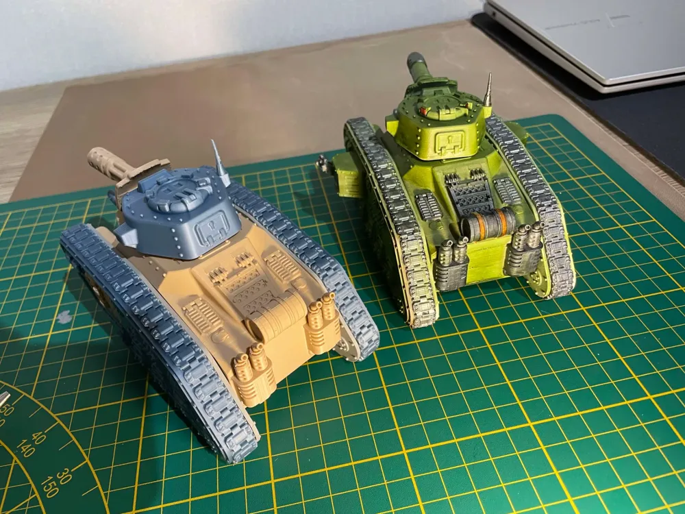 Wargame Tank Imperial Guard by Wargame Terrain Print MakerWorld ...