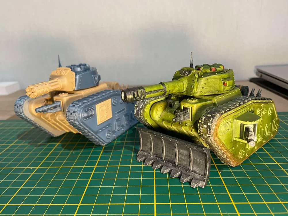 Wargame Tank Imperial Guard by Wargame Terrain Print MakerWorld ...