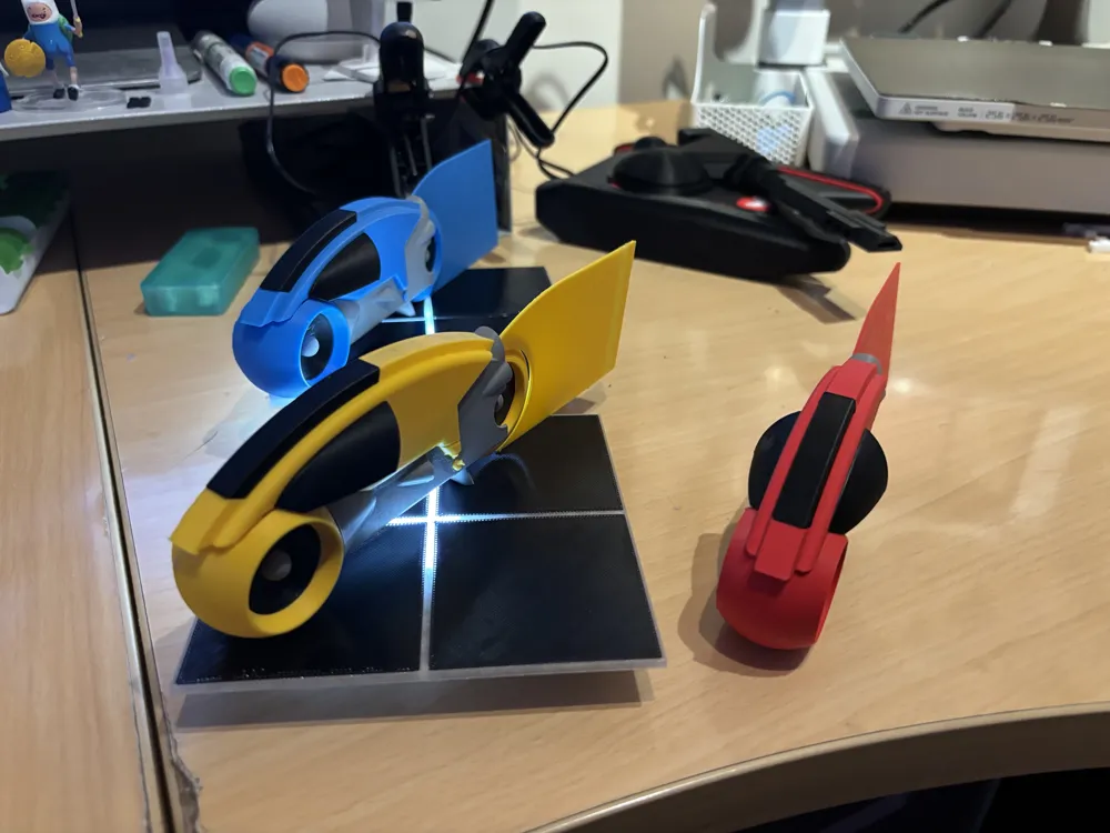 Tron Themed Display Grid (small) by barowdwngs MakerWorld: Download ...