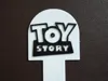 Toy Story logo bookmark, two different models - Free 3D Print Model ...