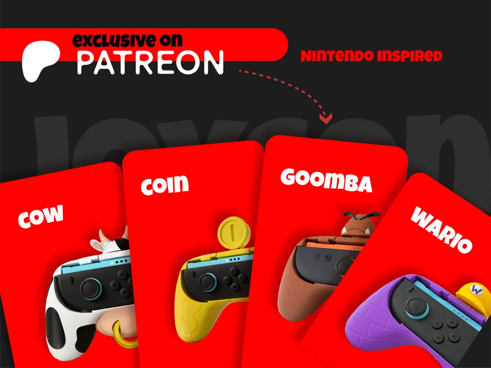 Controller - Switch2 Mario Hollow Knight Zelda da PaoloBoniDesign ...