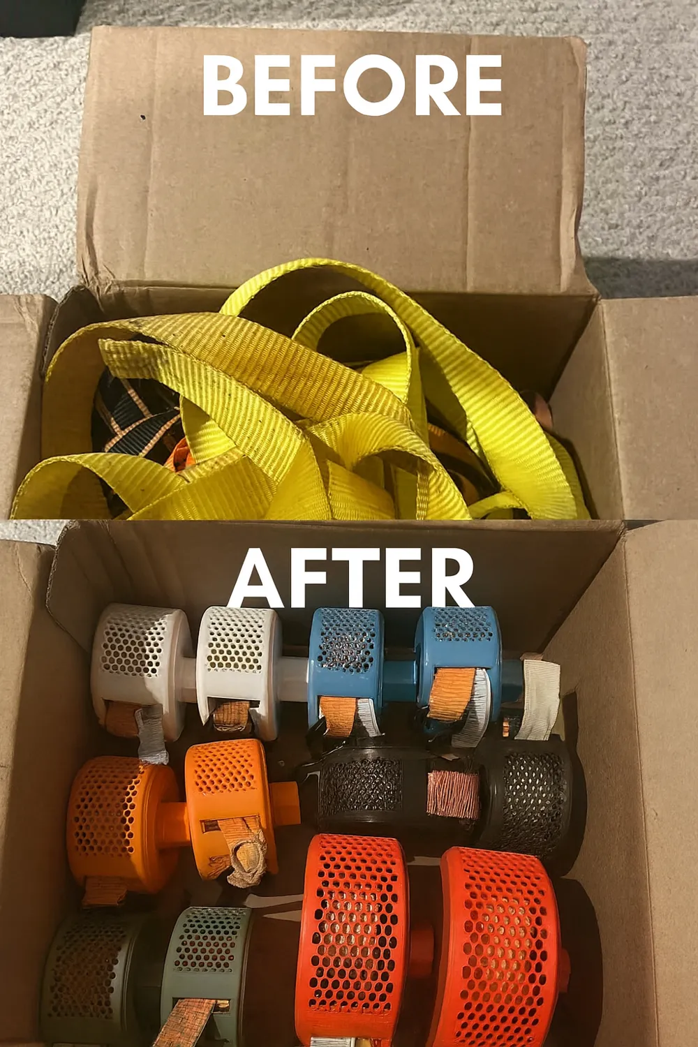 Ratchet strap spool - Free 3D Print Model - MakerWorld