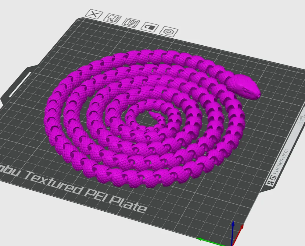 Extremly Long Snake by Spider-Man - MakerWorld