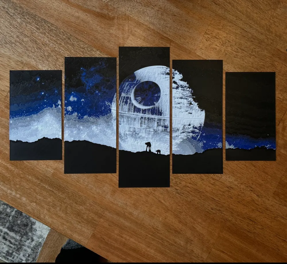 Star Wars Death Star Panel Mural by tbosley02 - MakerWorld