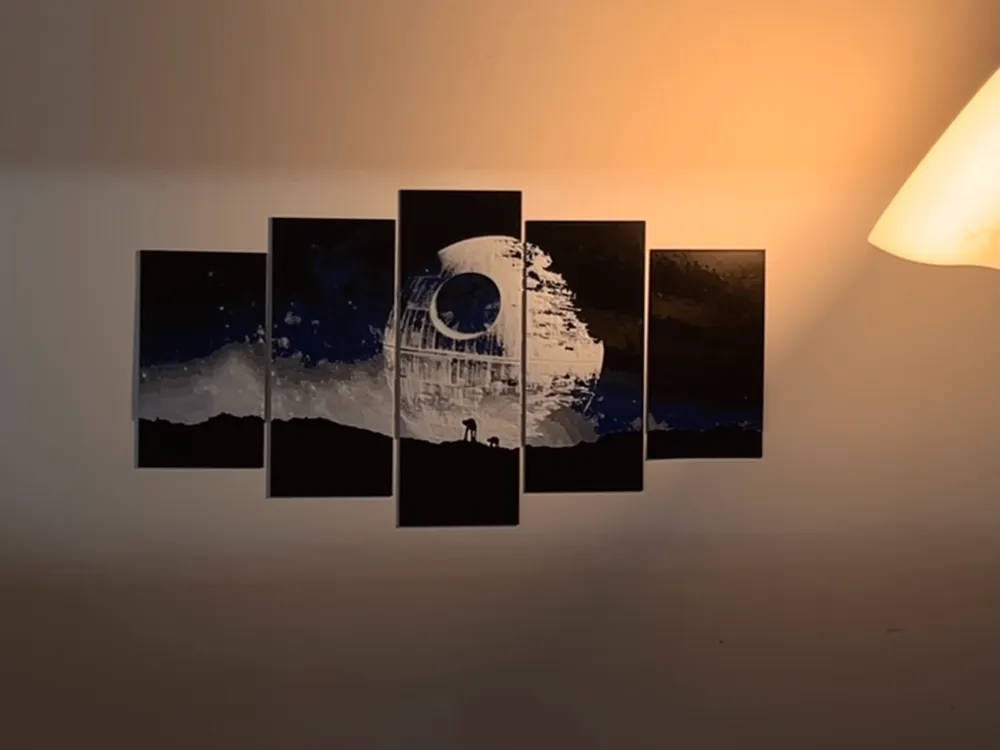 Star Wars Death Star Panel Mural by tbosley02 - MakerWorld