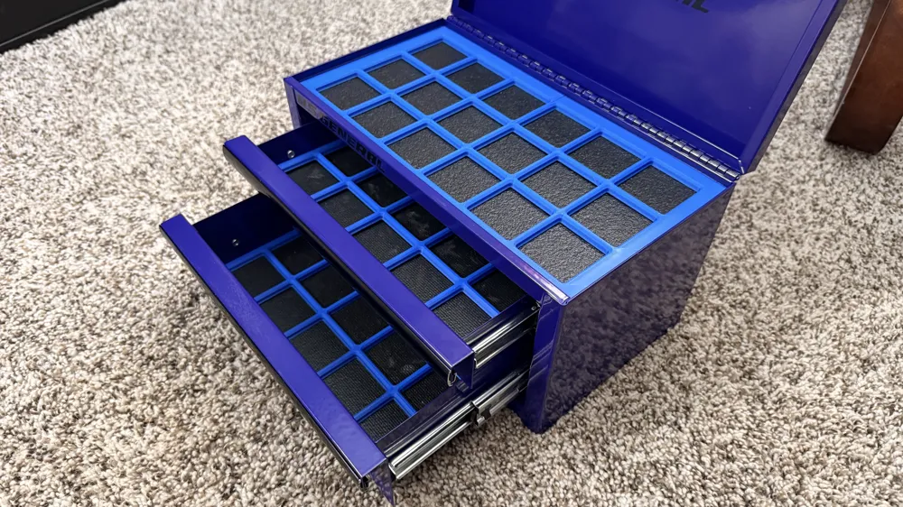 New Harbor Freight Mini Toolbox Gridfinity grids - Free 3D Print Model ...
