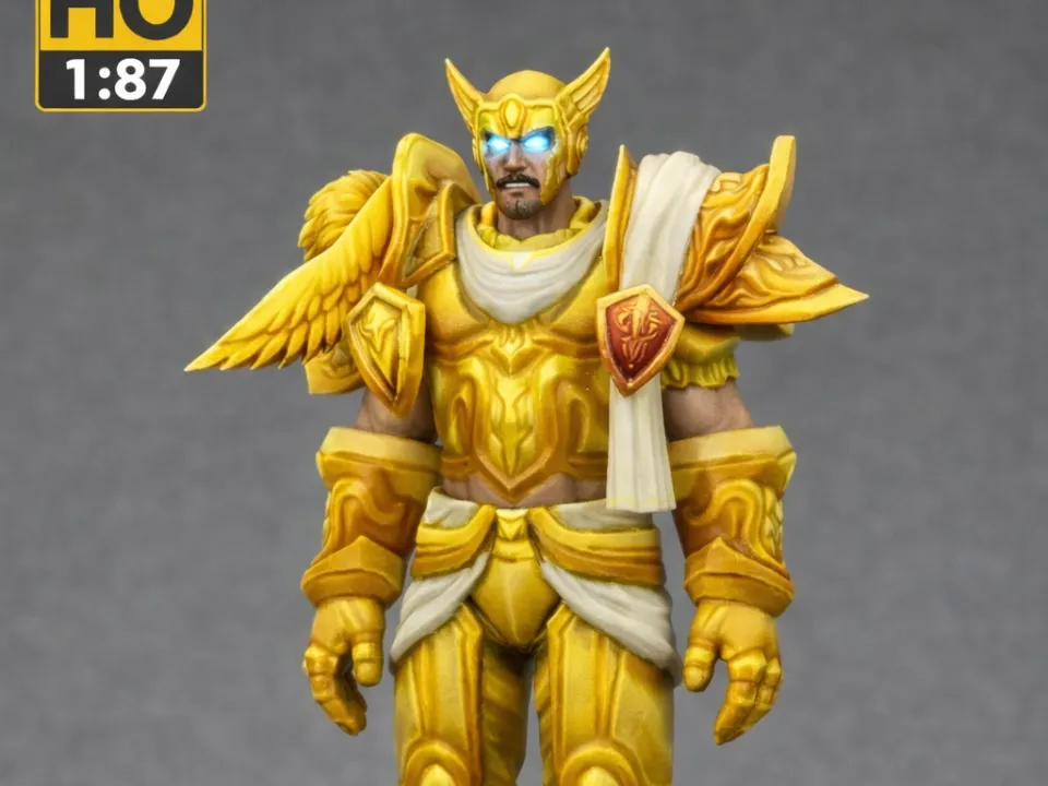 WoW Grand Marshal Rank 14 Warrior Paladin - Free 3D Print Model ...