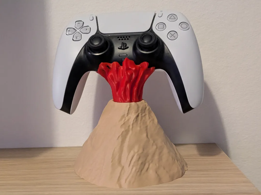 Playstation 5 Volcano Controller holder by Draahl MakerWorld: Download ...
