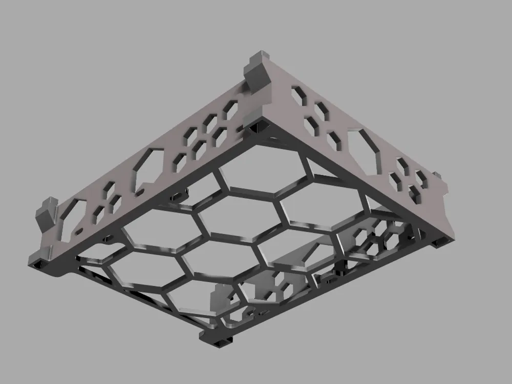 Stackable enclosure for 3.5" Hard drive by The_9S MakerWorld: Download ...