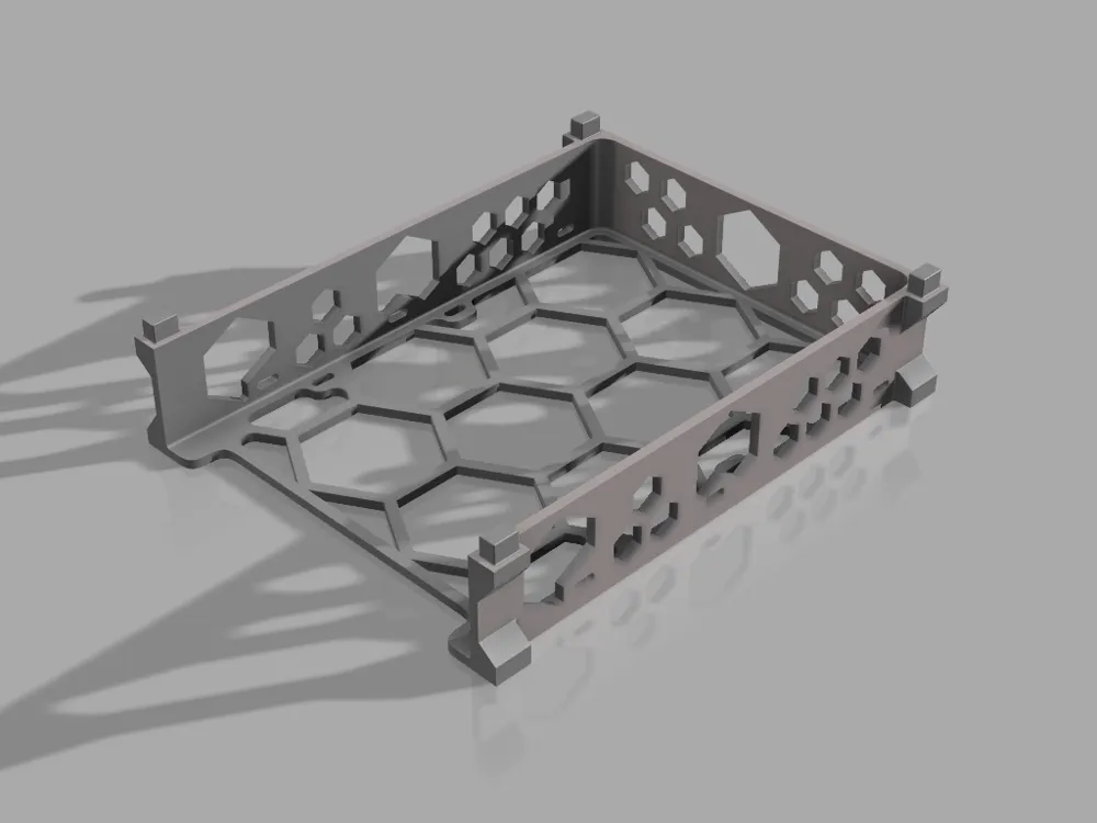 Stackable enclosure for 3.5" Hard drive by The_9S MakerWorld: Download ...