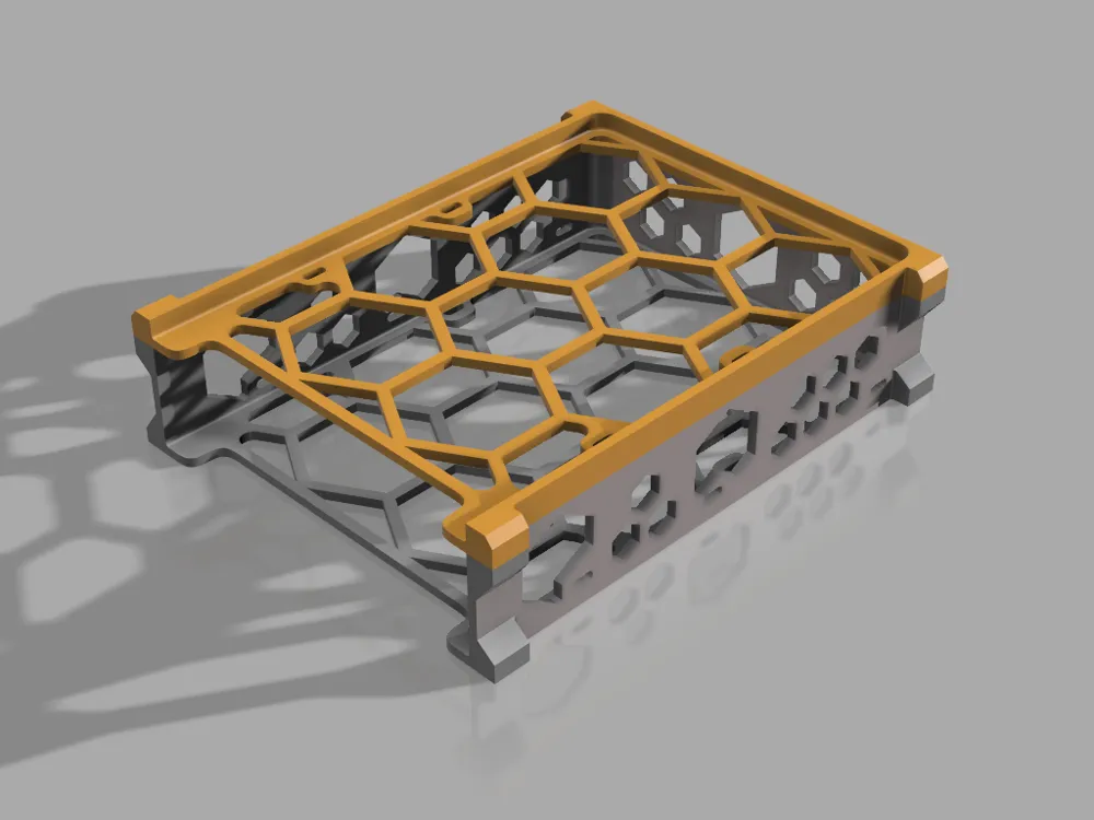 Stackable enclosure for 3.5" Hard drive by The_9S MakerWorld: Download ...