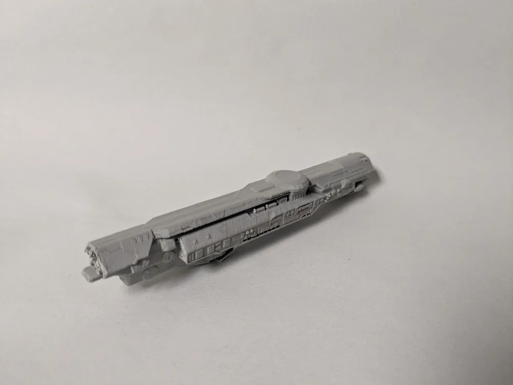 Halo UNSC Infinity Supercarrier - Free 3D Print Model - MakerWorld