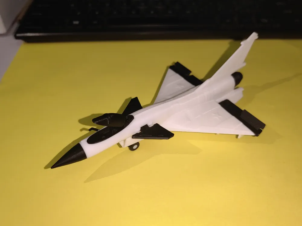 歼10C-拼装版 来自 TianMen ProgramMakerWorld：免费下载 3D 模型