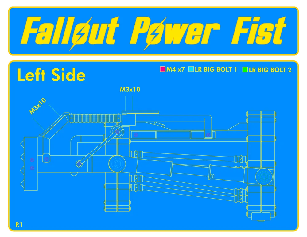 Fallout Power Fist by Jeon MakerWorld: Download Free 3D Models