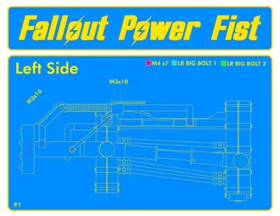 Fallout Power Fist by Jeon MakerWorld: Download Free 3D Models