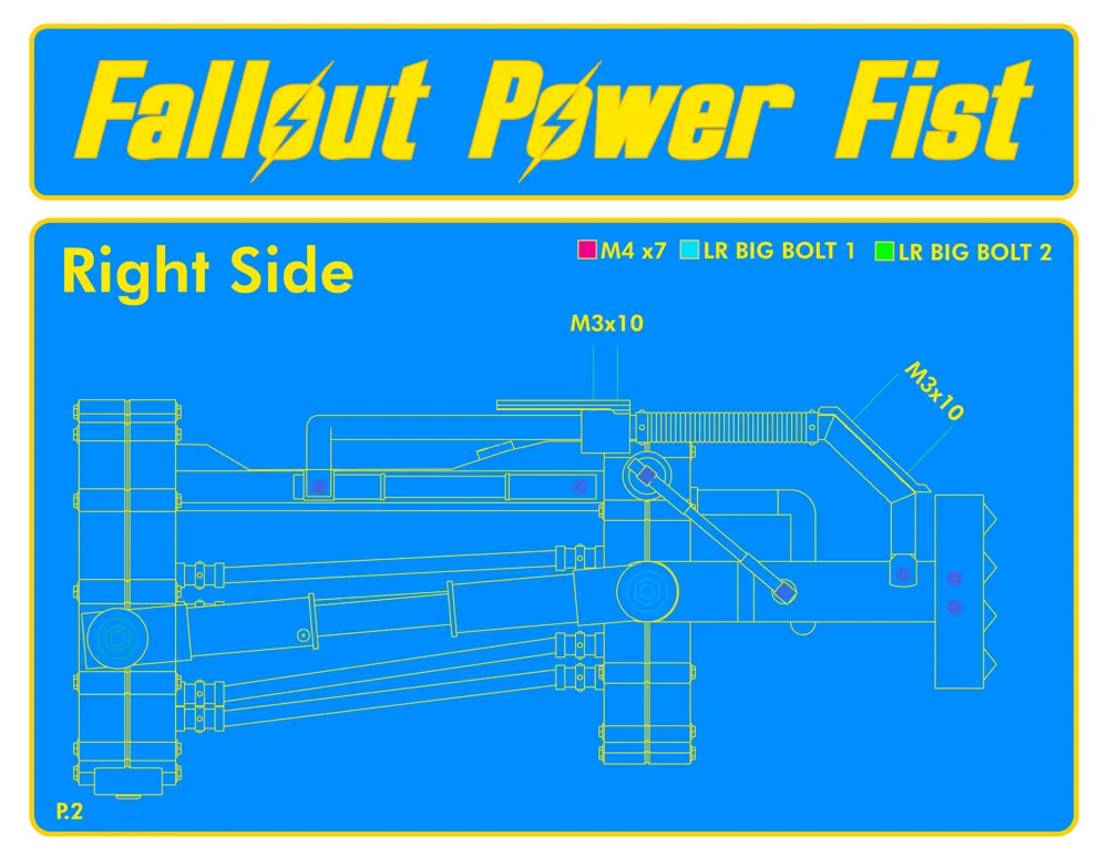 Fallout Power Fist by Jeon MakerWorld: Download Free 3D Models