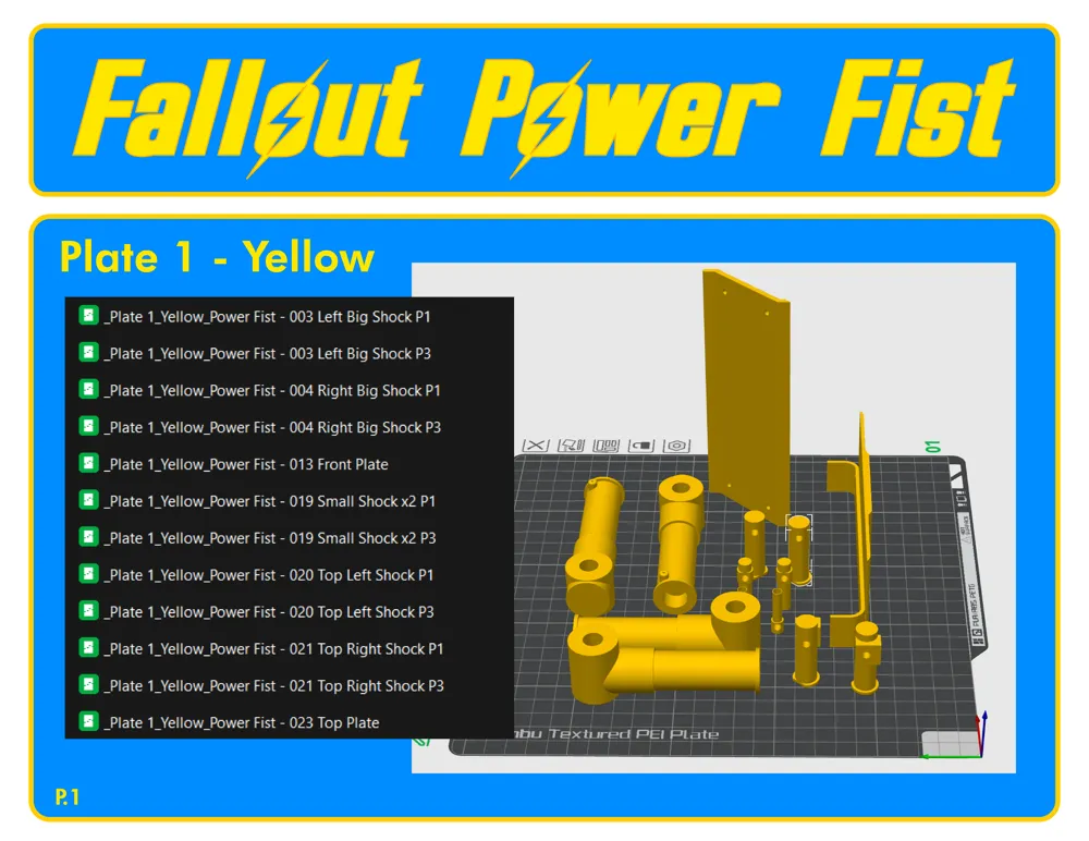 Fallout Power Fist By Jeon Makerworld Download Free 3d Models