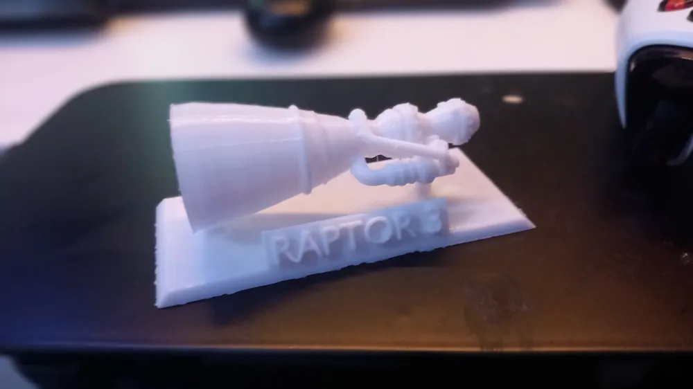 Spacex Raptor 3 Rocket Engine by James Jones - MakerWorld