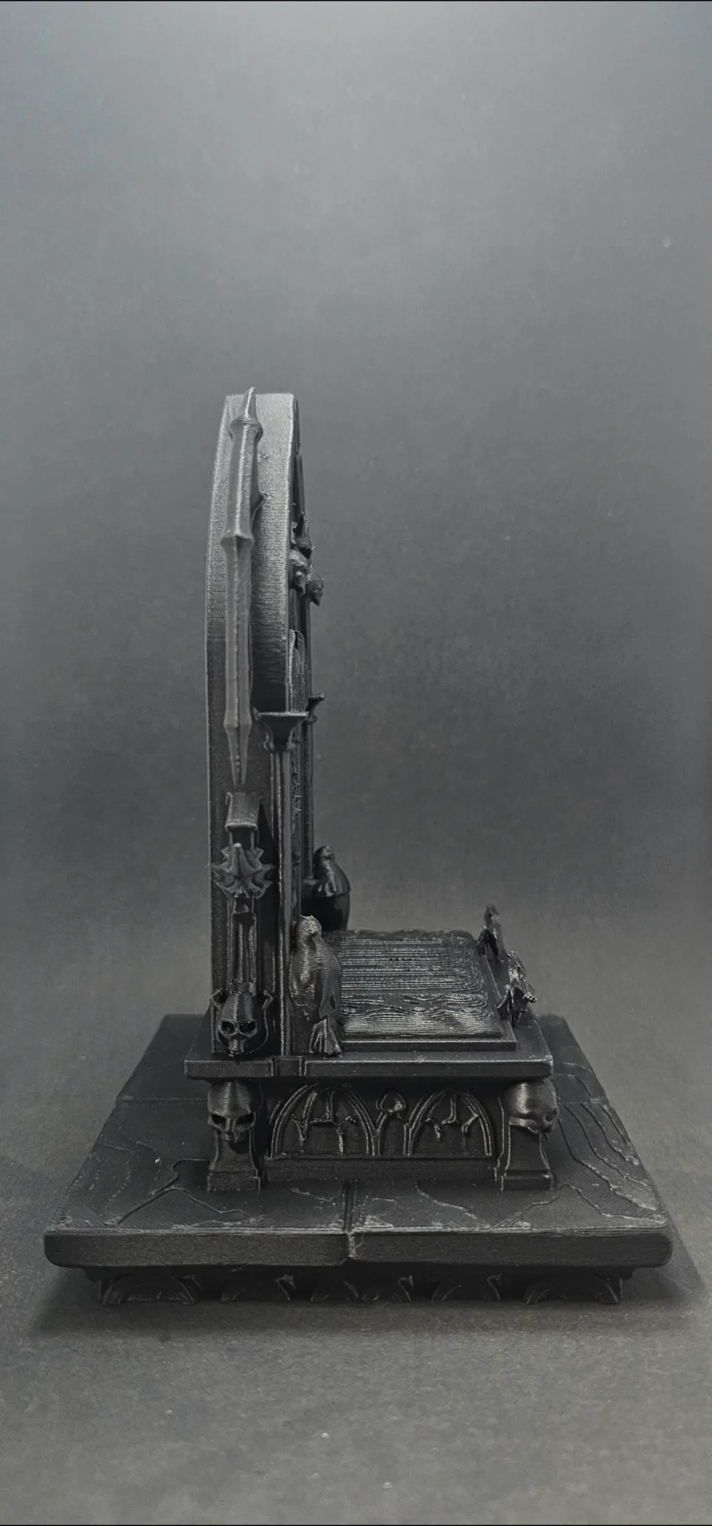 Batman Gothic Phone Stand - Free 3D Print Model - MakerWorld