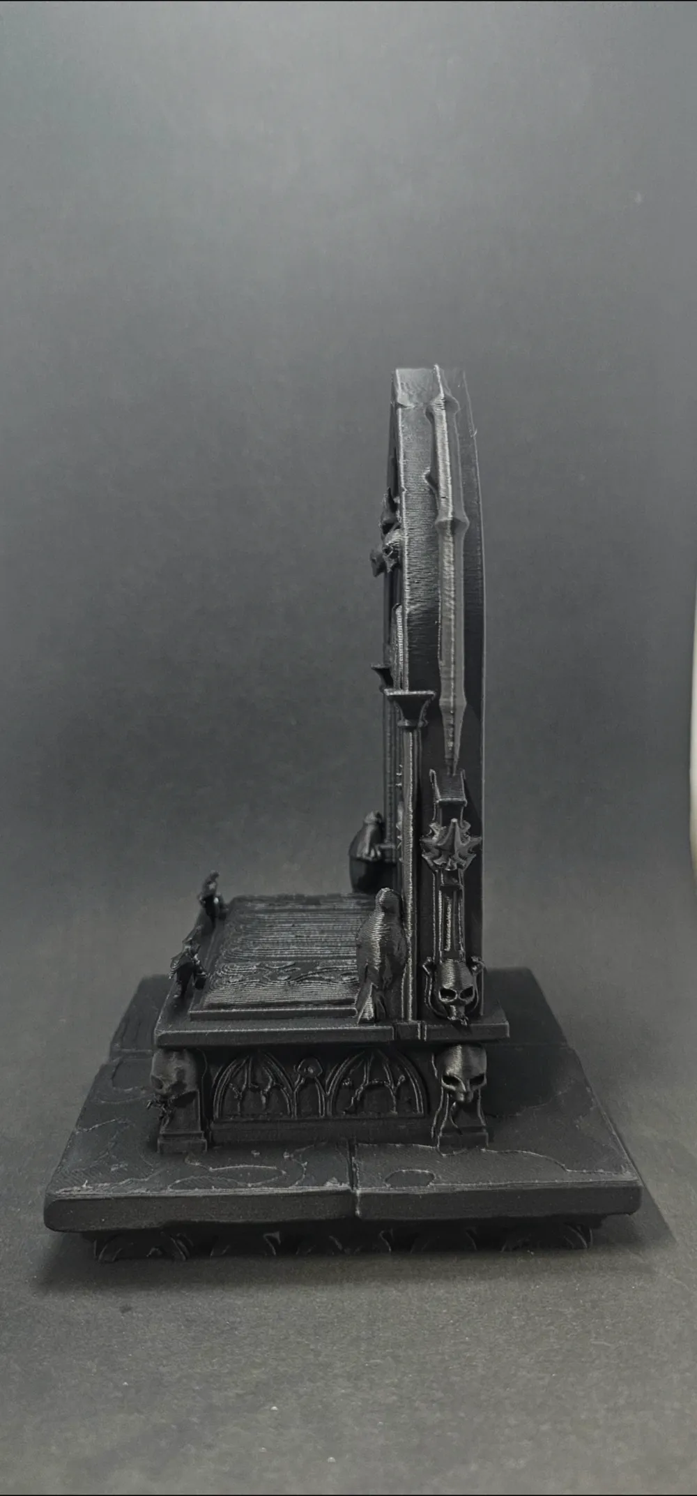 Batman Gothic Phone Stand - Free 3D Print Model - MakerWorld