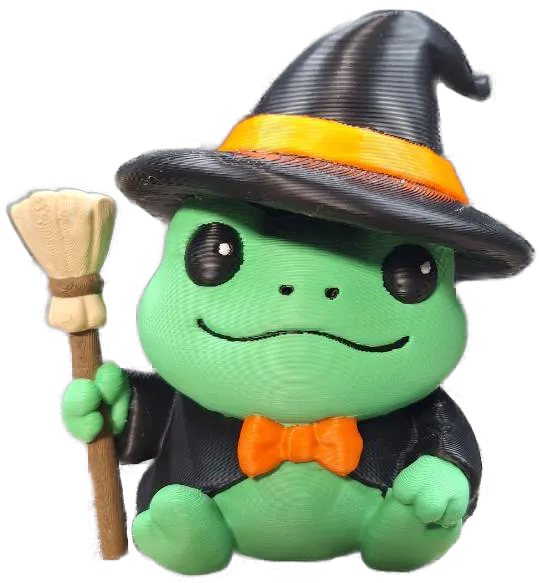 Belladonna Bogbrew - The Witch Frog by Kaazoo71 MakerWorld: Download ...