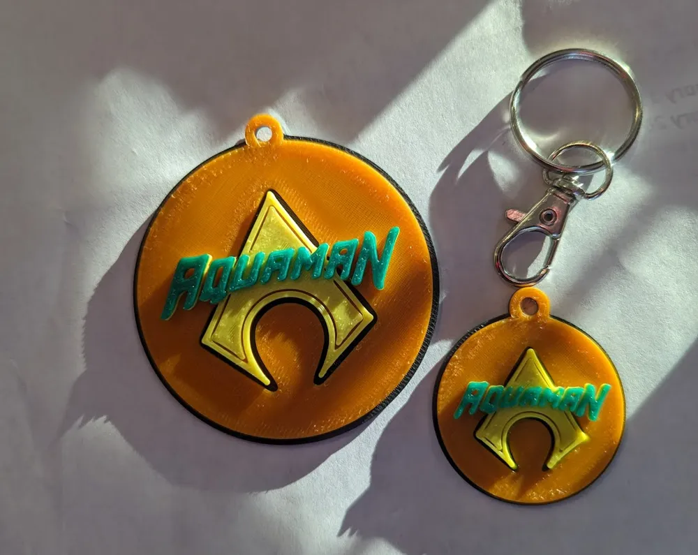 Aquaman Keychain by Garber Creations - MakerWorld